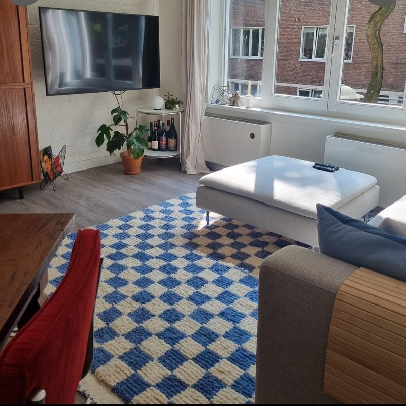 Checkerboard Rug - Etsy