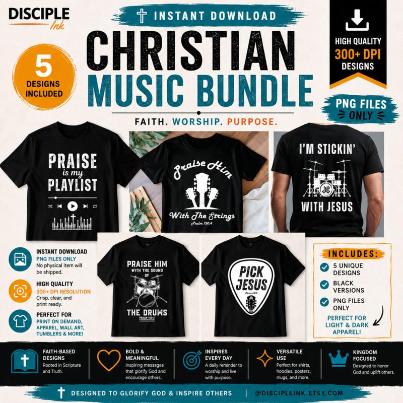 Worship Team T Shirts - Etsy