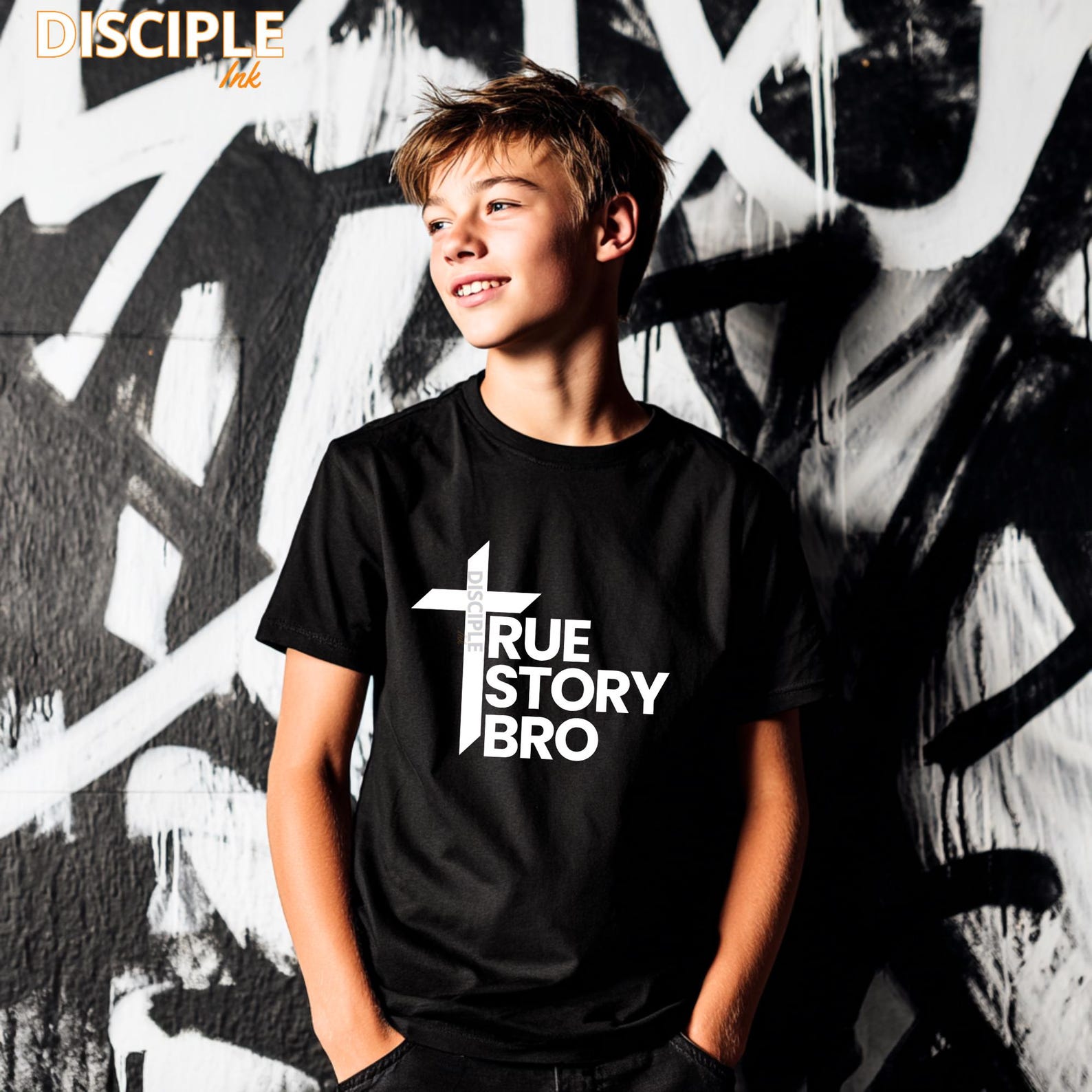 True Story Bro PNG | Christian Png Shirt Design for Kids | Christian ...