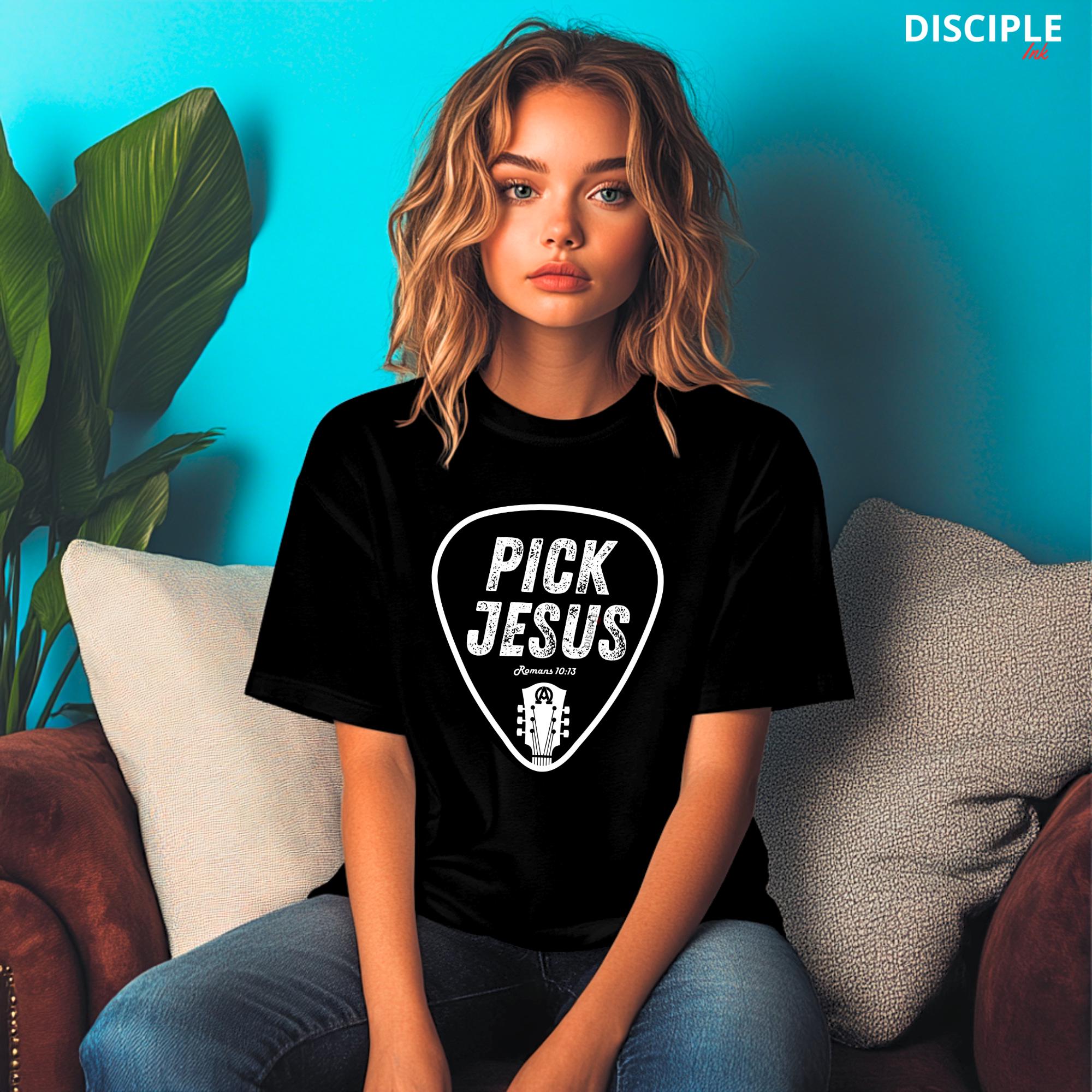 Pick Jesus Png, Christian Music Shirts, Christian Png, Guitar Pick ...
