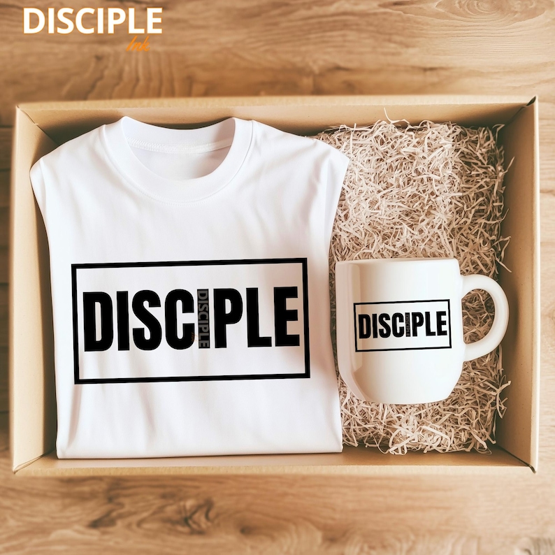 DISCIPLE PNG | Christian PNG T-shirt Design | Faith Streetwear | Black ...