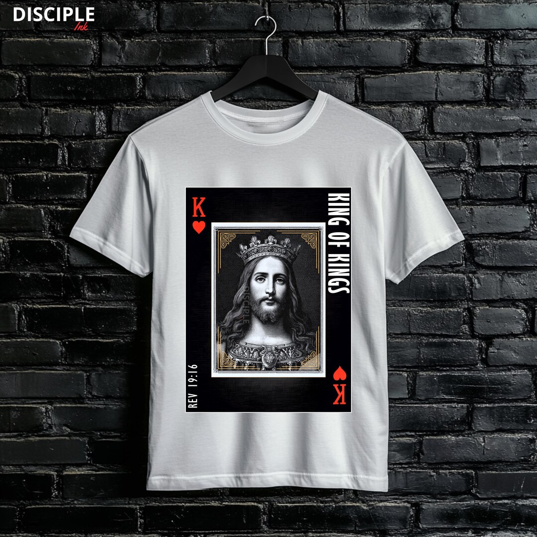 Christian Png, King of Kings Png, Christian T-shirt, Jesus Png, King of ...