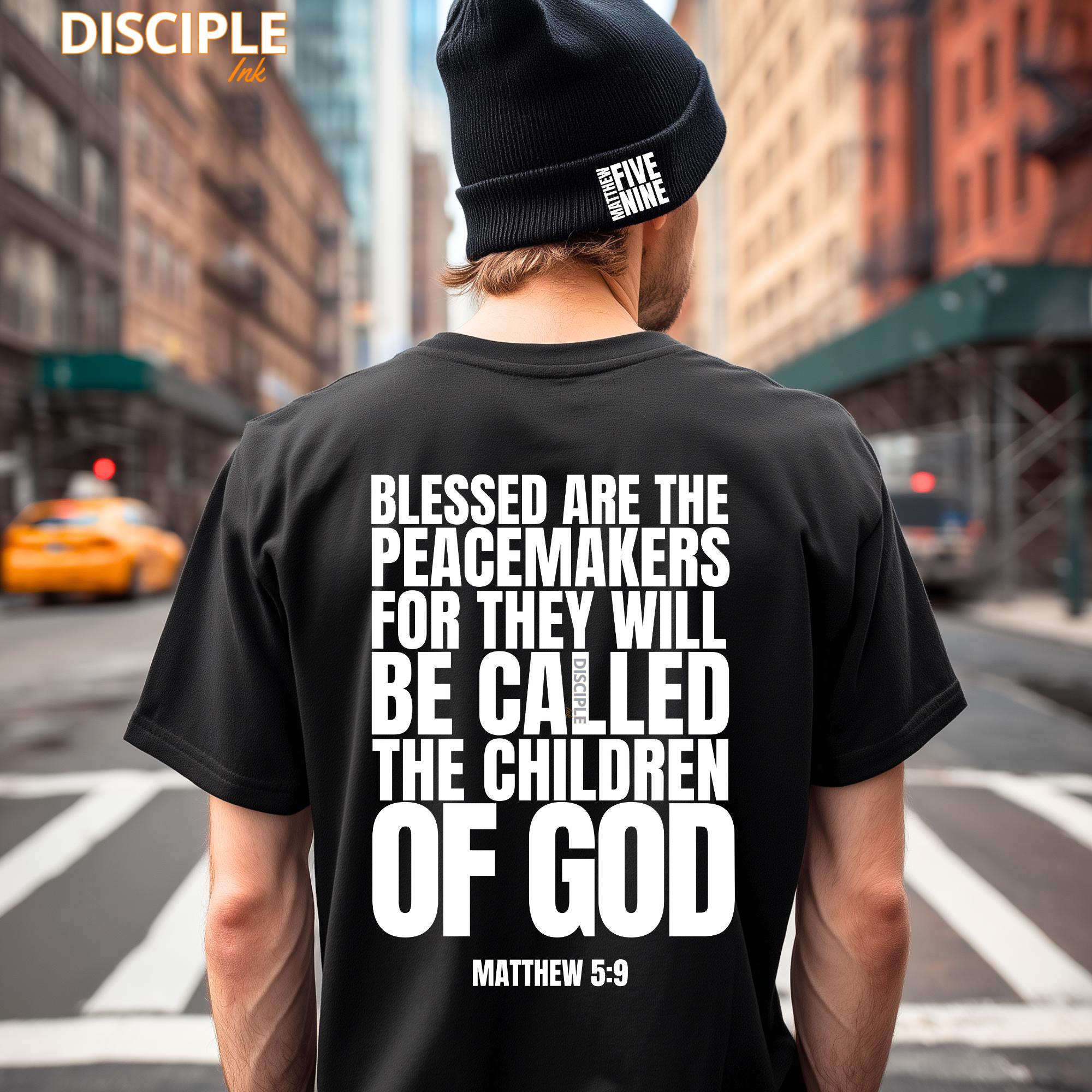 Christian Png | Matthew 5:9 Peacemaker PNG | Blessed Are the ...