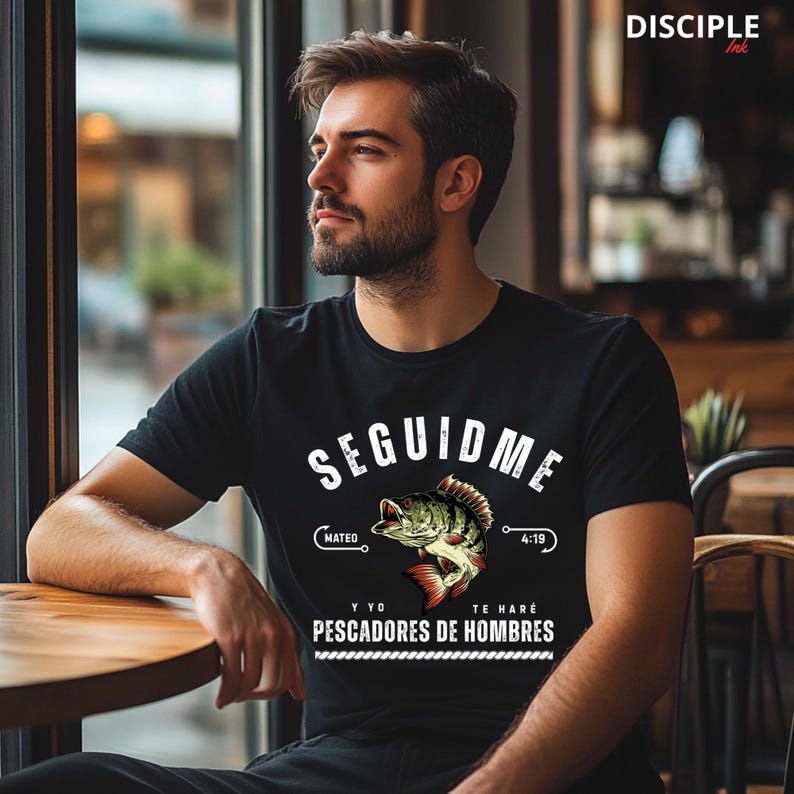 Seguidme PNG | Pescadores De Hombres Mateo 4:19 | Spanish Christian ...