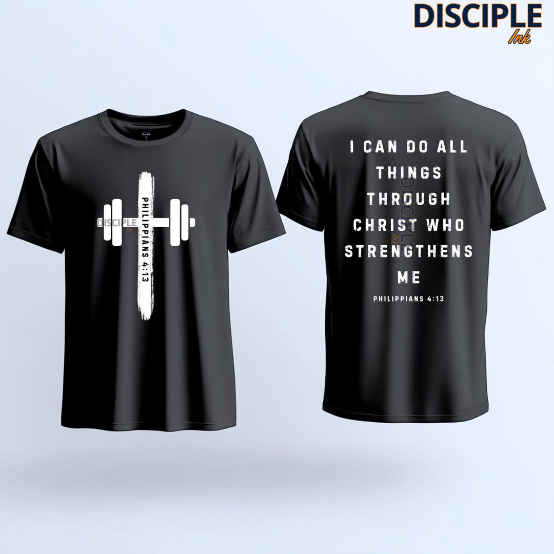 Philippians 4:13 PNG | I Can Do All Things Through Christ Design ...