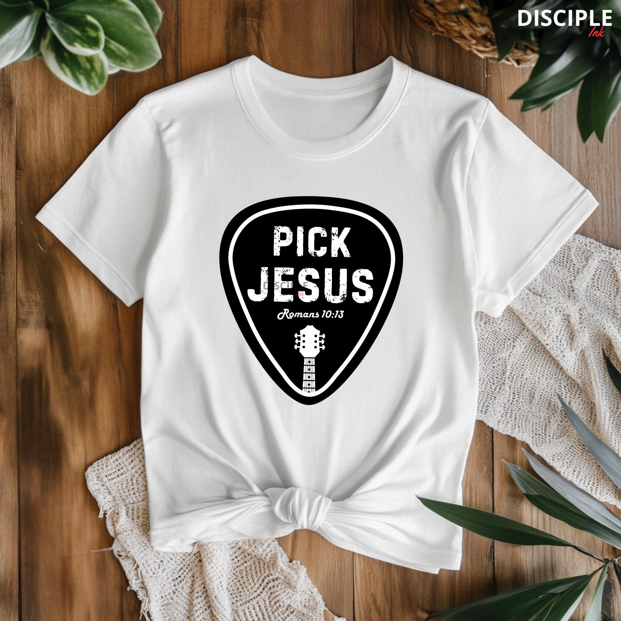 Pick Jesus PNG, Christian Guitar Pick Sublimation Design, Worship ...
