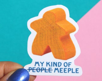 Meeple Sticker - Etsy