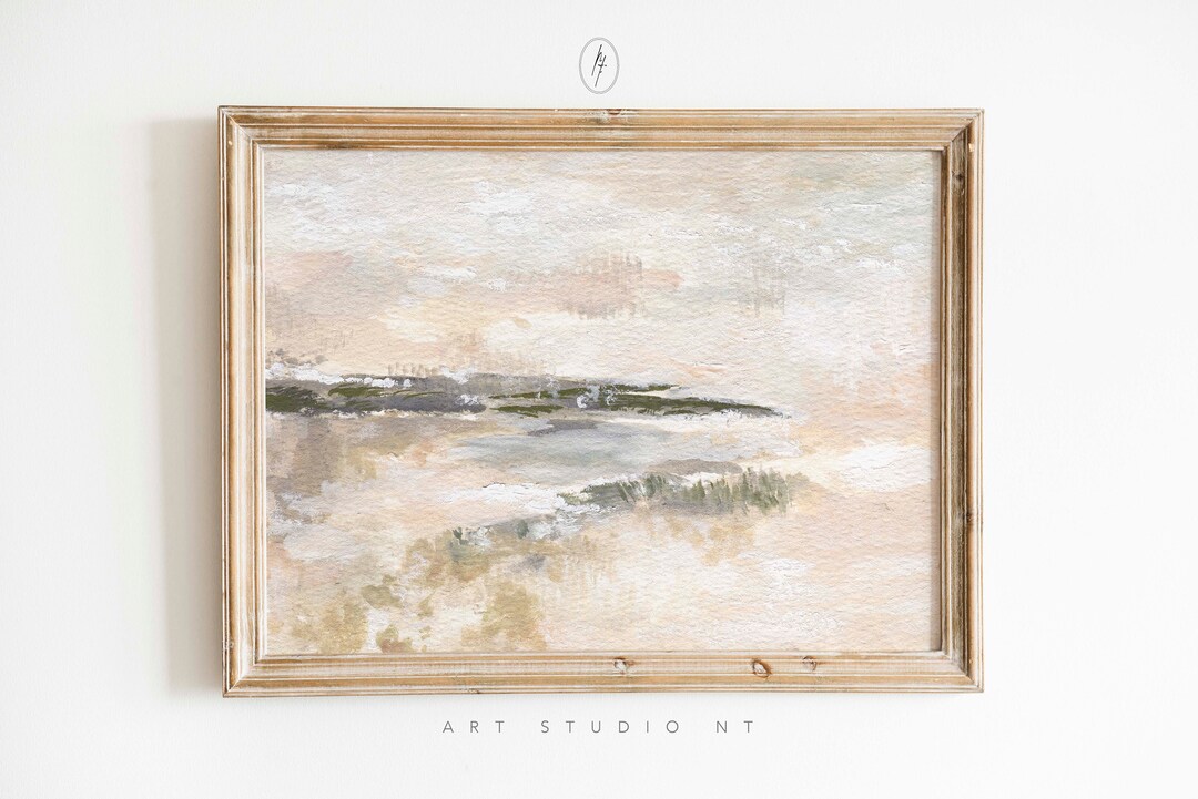 Abstract Landscape Wall Art, Printable Abstract Art,landscape Painting ...