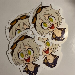 Genshin Impact Bennett Sticker - Etsy