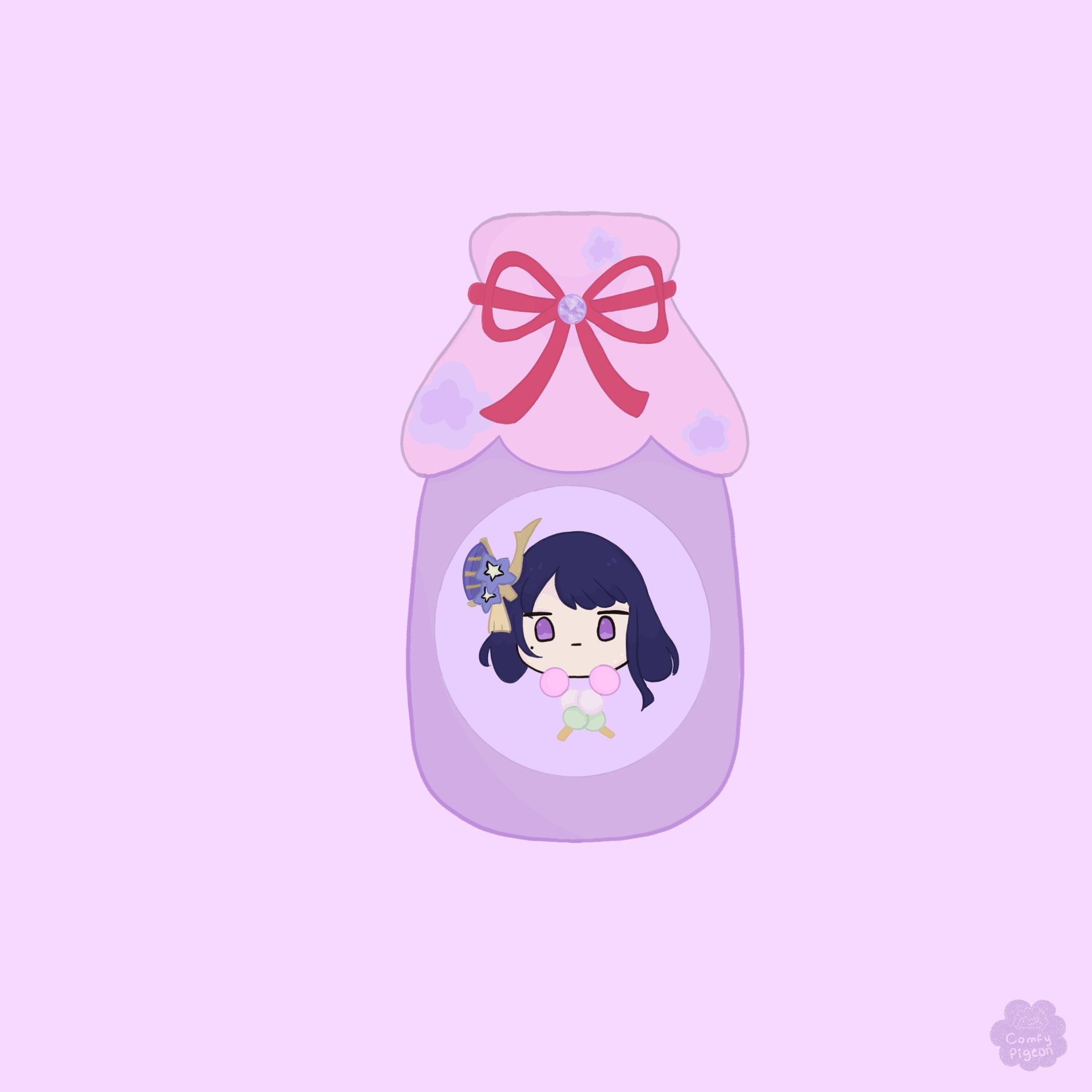 Raiden Shogun Dango Milk - Etsy