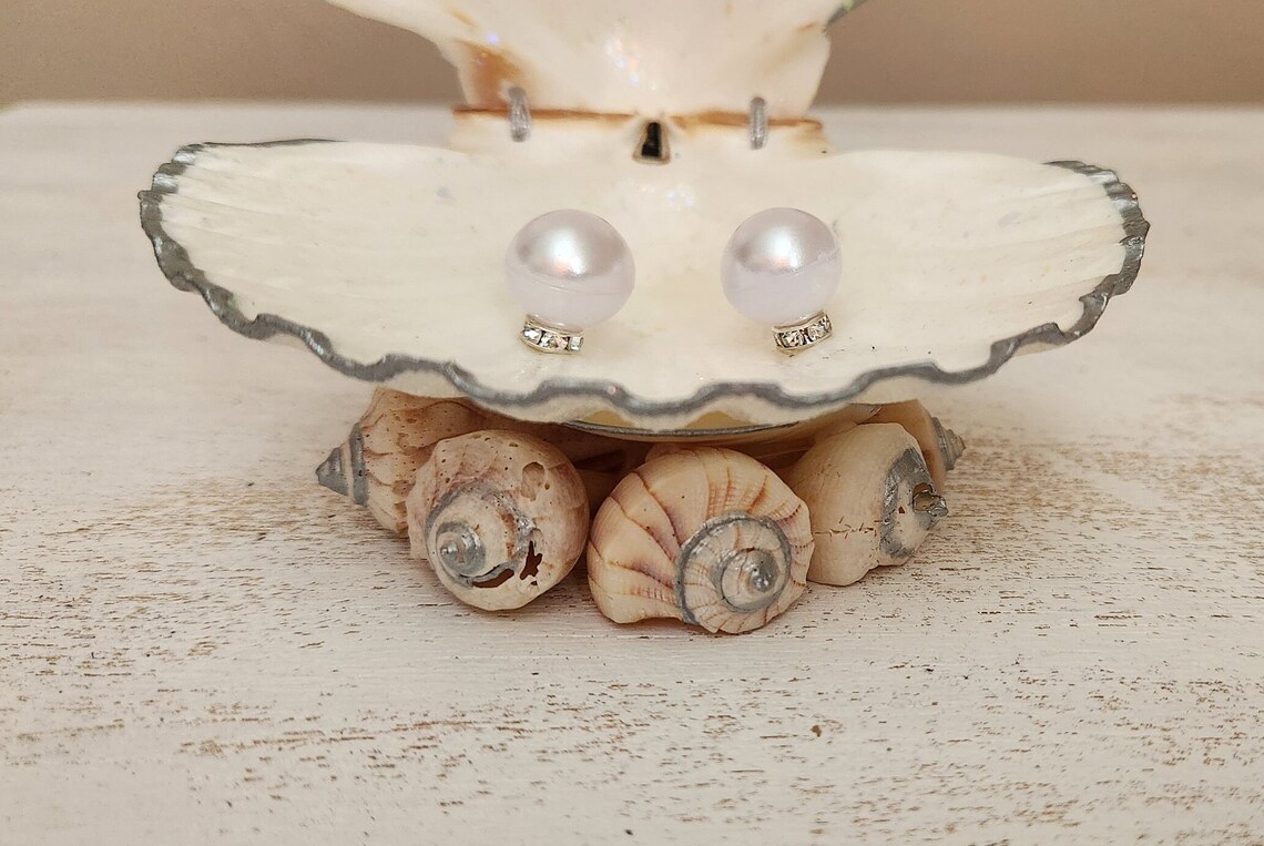Proposal Seashell Ring Box/seashell Wedding Ring Box/shell Engagement ...