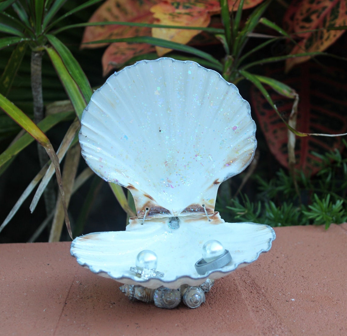 Proposal Seashell Ring Box/seashell Wedding Ring Box/shell Engagement Ring Box/proposal Ring Box ...