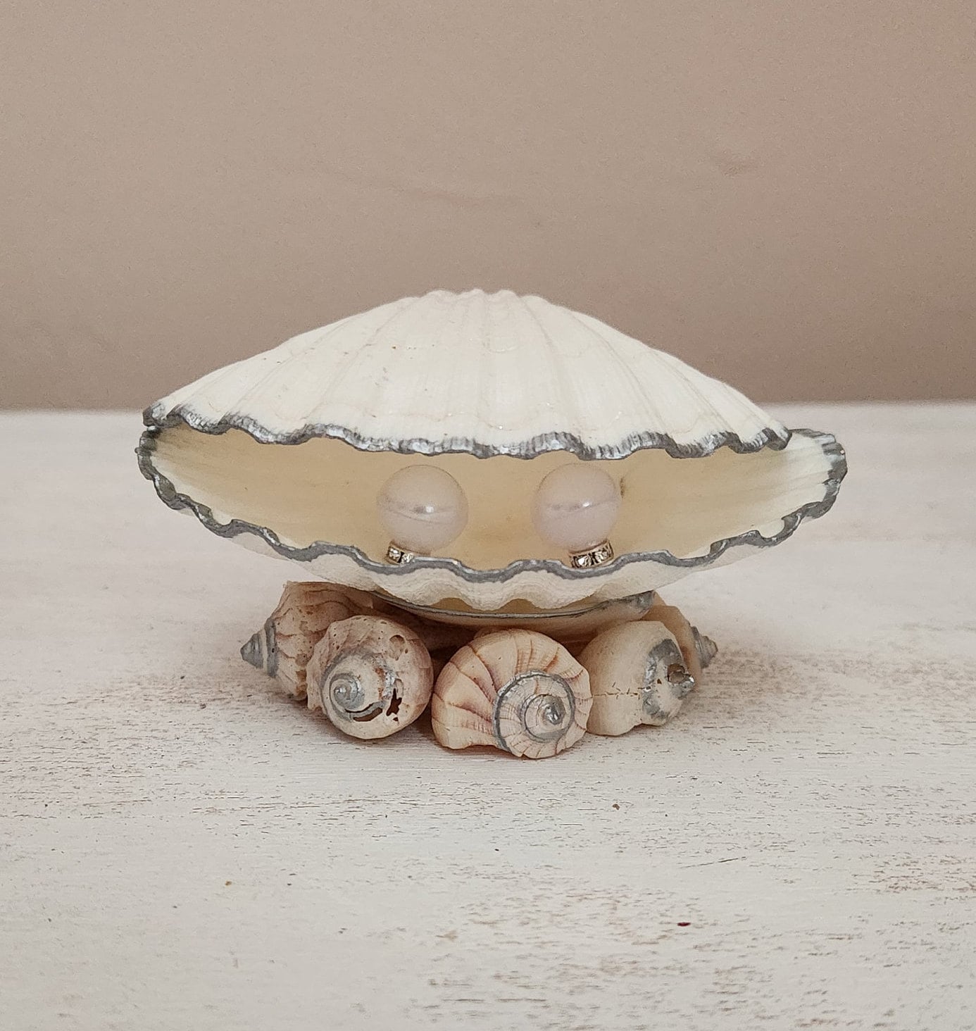Proposal Seashell Ring Box/seashell Wedding Ring Box/shell Engagement Ring Box/proposal Ring Box ...