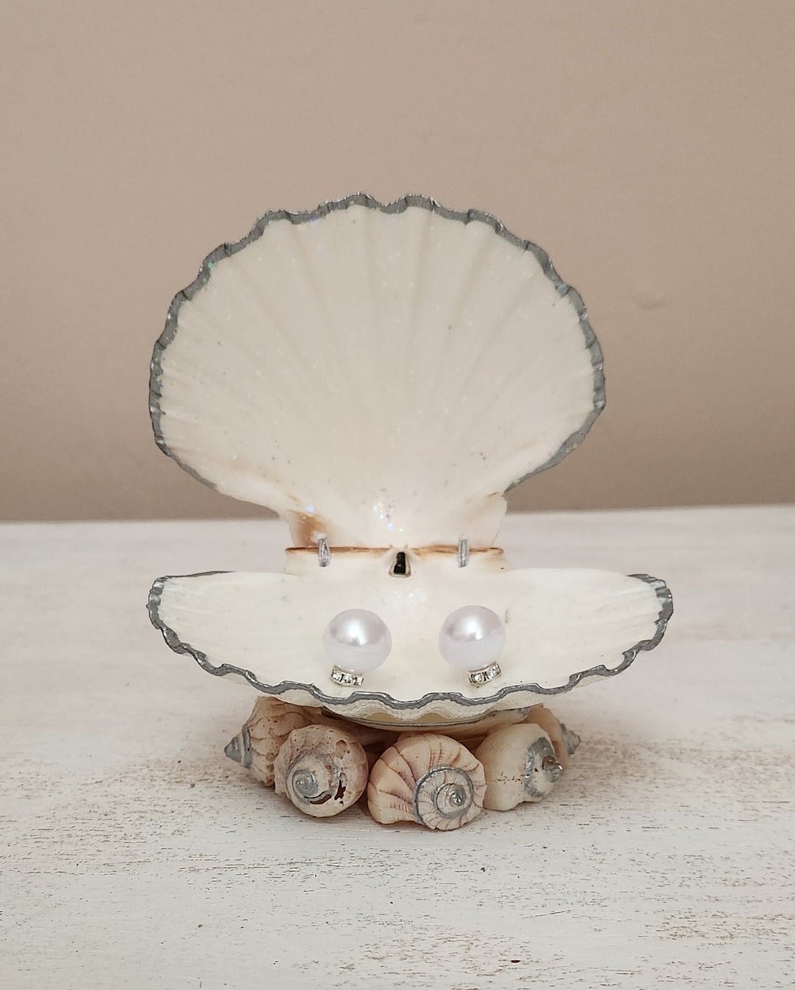 Proposal Seashell Ring Box/seashell Wedding Ring Box/shell Engagement ...