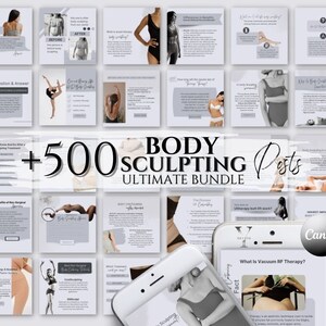 Body Sculpting Instagram Post Template Body Sculpting Flyer Body ...