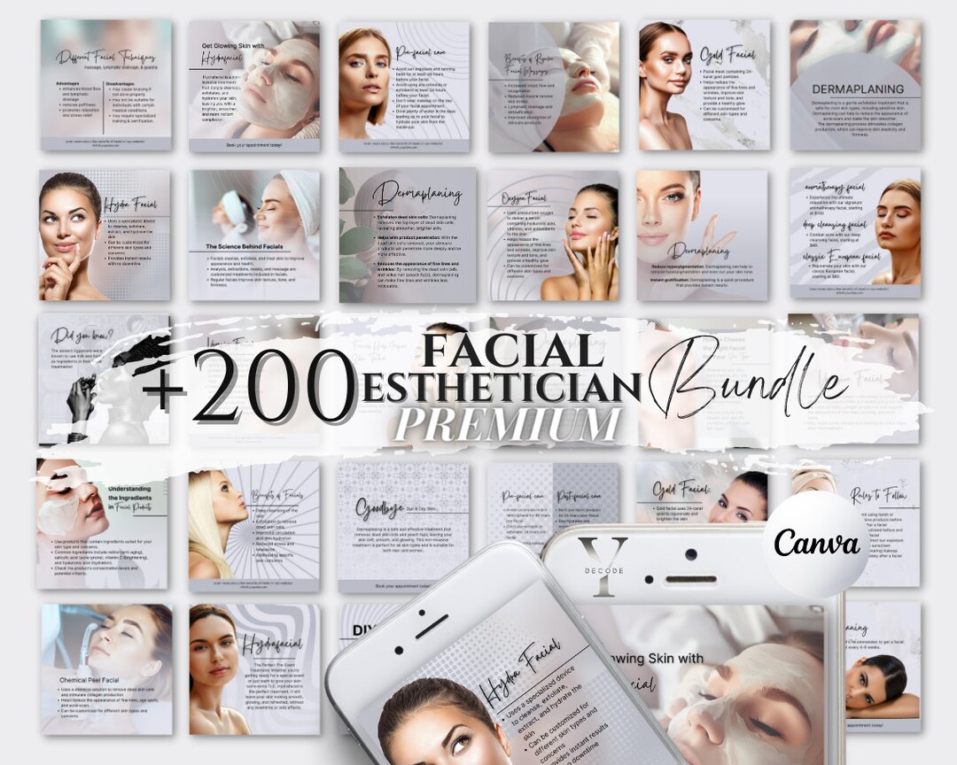 Facial Flyer Esthetician Flyer Skincare Instagram Post Hydra Facial ...