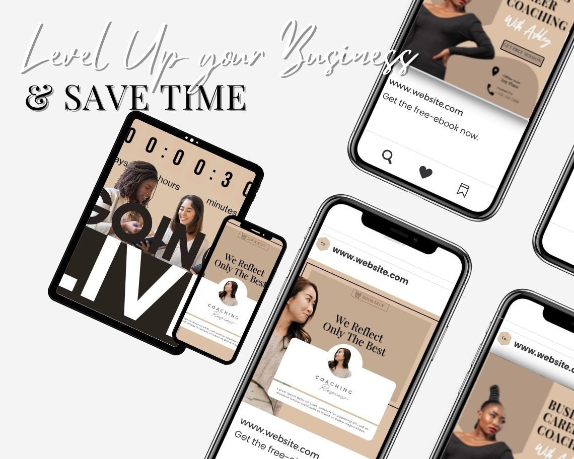 Coaching Templates Instagram Ig Templates Coach Coaching | Etsy
