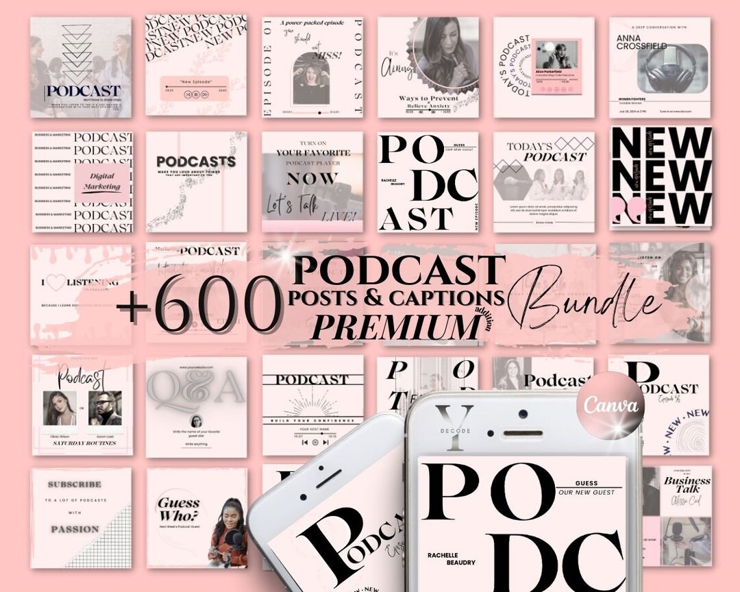 Podcast Template Podcast Instagram Template Podcast Cover Podcast Flyer ...