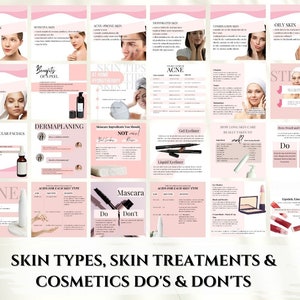 Skincare Instagram Post Skincare Template Esthetician Instagram ...