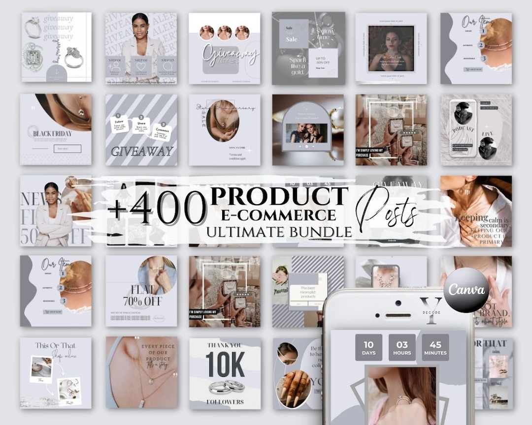 Ecommerce Instagram Template Business Instagram Product Instagram ...