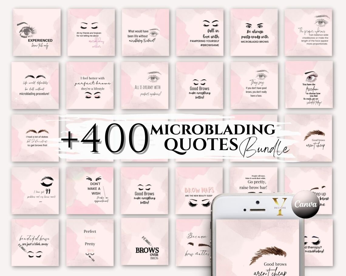 Brows Microblading Instagram Quotes Microblading PMU Eyebrow Tattoo ...