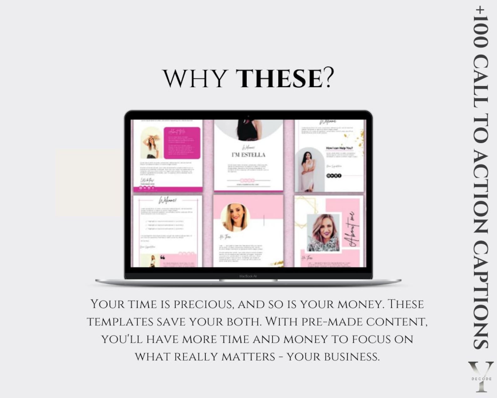 Ebook Template Canva Workbook Template Pink Ebook Canva Freebie Lead ...