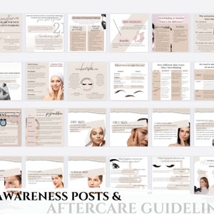 Permanent Makeup Instagram Post Pmu Instagram Template Lash Tech ...