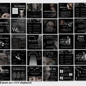 Brows Microblading Instagram Template Microblading Eyebrow Tattoo ...