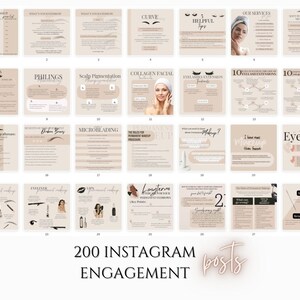 Permanent Makeup Instagram Post Pmu Instagram Template Lash Tech ...