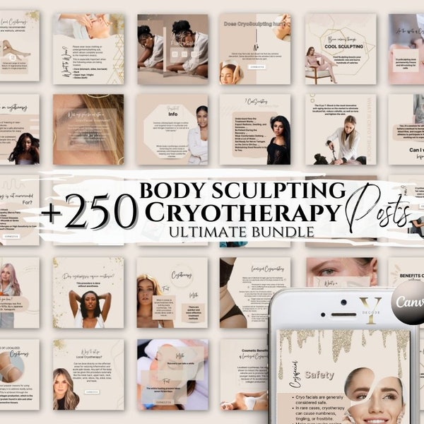 Cryotherapy Template - Etsy