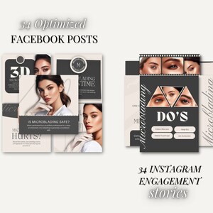 Brows Microblading Instagram Template Microblading Eyebrow Tattoo ...