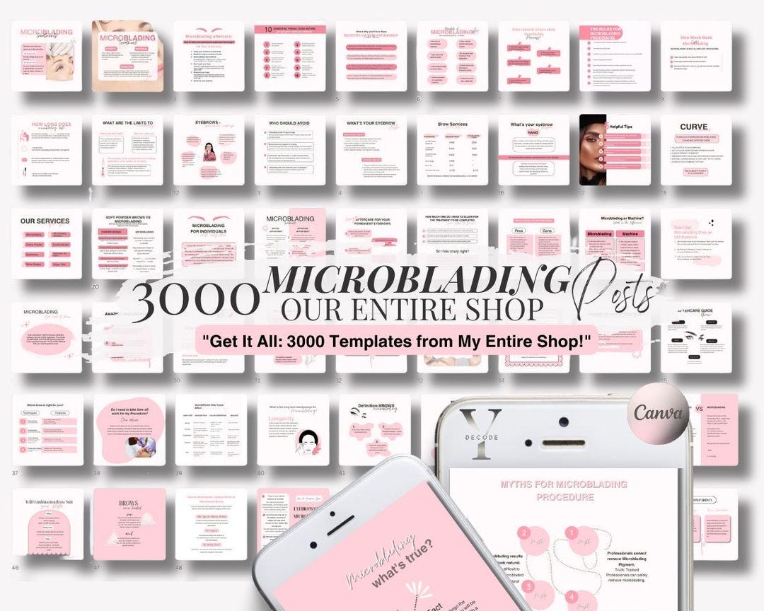 Brows Microblading Instagram Template Microblading Eyebrow Tattoo ...