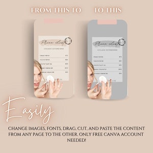 Pmu Instagram Post Permanent Makeup Pmu Instagram Story Template Lash ...