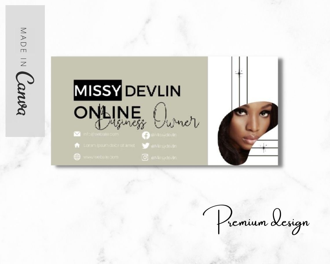 Gmail Email Signature Temp Canva Template Realtor Real - Etsy