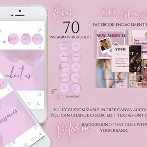Business Instagram Template Ecommerce Social Media Bundle Product ...