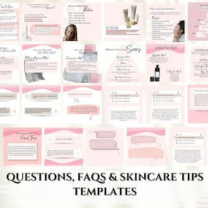 Skincare Instagram Post Skincare Template Esthetician Instagram ...