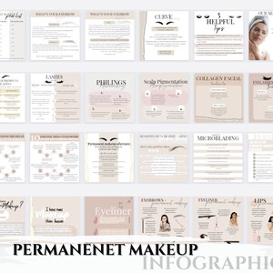Permanent Makeup Instagram Post Pmu Instagram Template Lash Tech ...