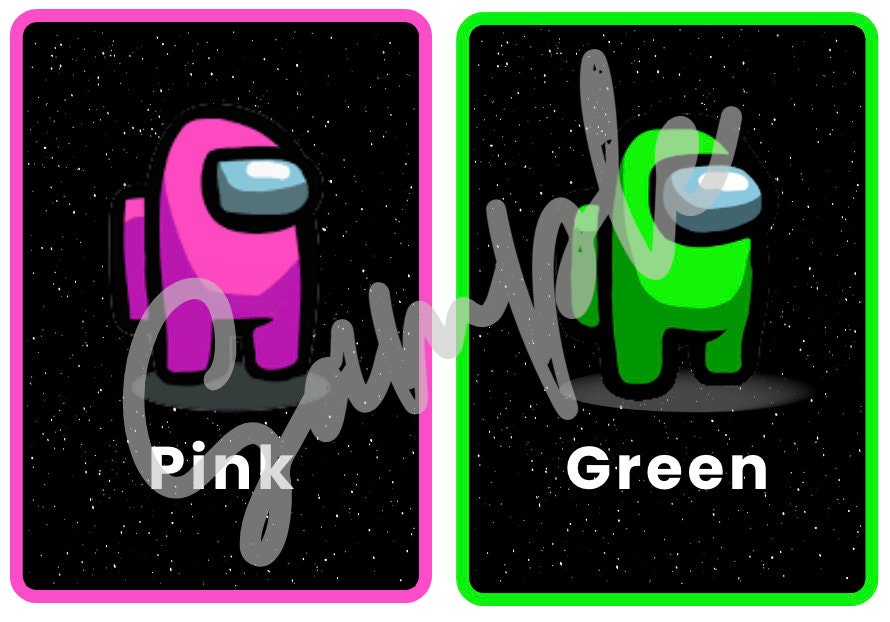 Among Us Worksheet Bundle | Classroom Display | Flashcards ...