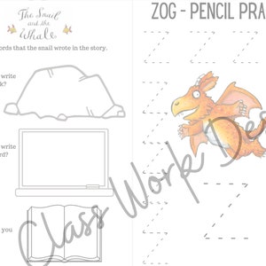 Julia Donaldson Activity Worksheet Bundle - Etsy