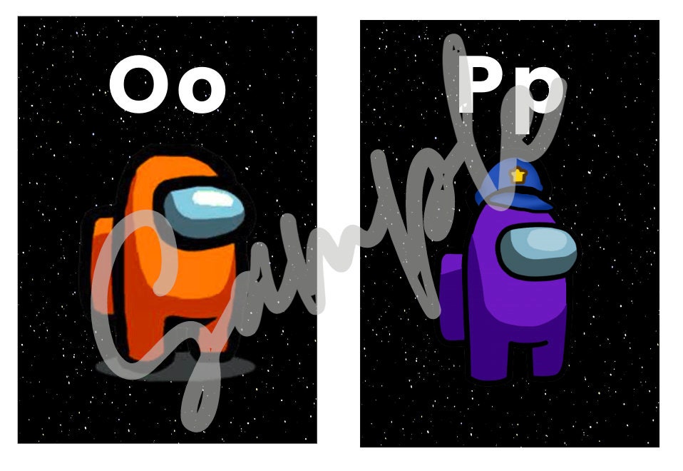 Among Us Worksheet Bundle | Classroom Display | Flashcards ...