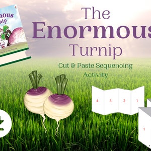 The Enormous Turnip Sequencing Activity Cut and Paste Reading ...