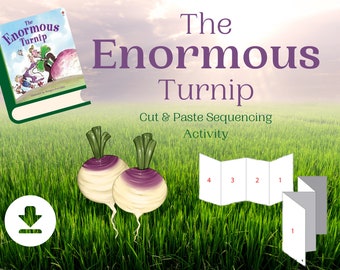 The Enormous Turnip Felt Story Set - Etsy