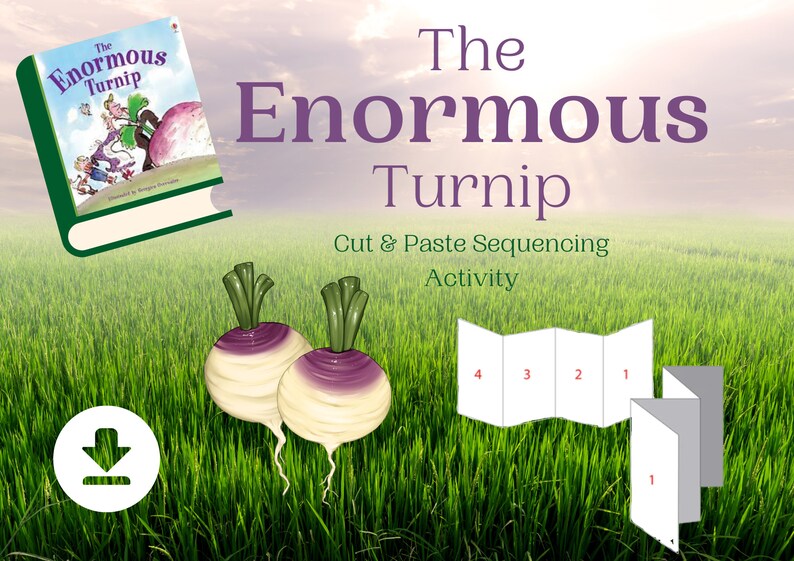 The Enormous Turnip Sequencing Activity Cut and Paste Reading ...