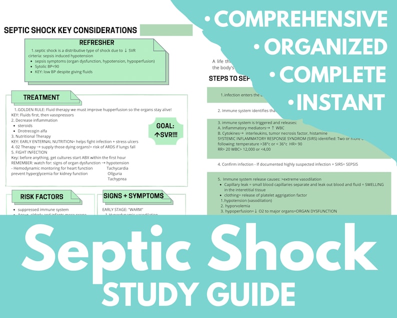 Sepsis Septic Shock Treatment Guidelines at Robin Bradley blog