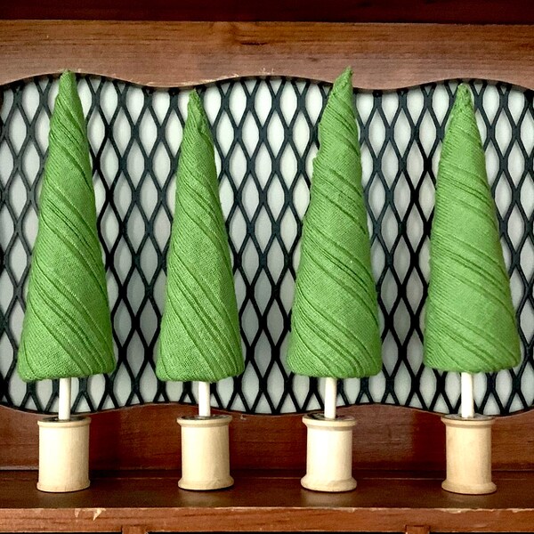 Spool Christmas Trees - Etsy