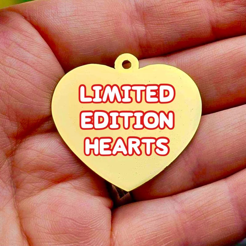Heart Dog Tag - Etsy