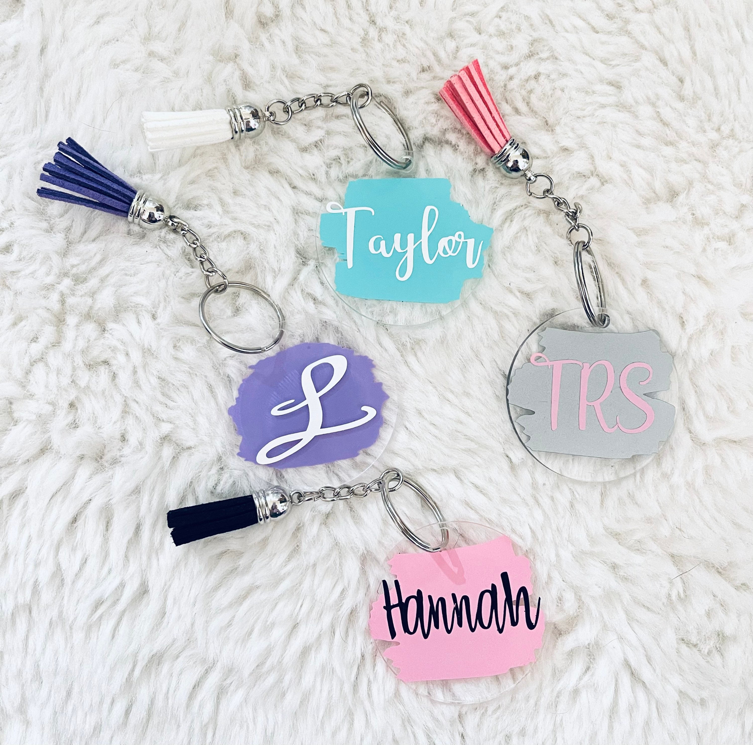 Personalized Keychains-acrylic Keychains-2inch Acrylic Rounds-custom ...
