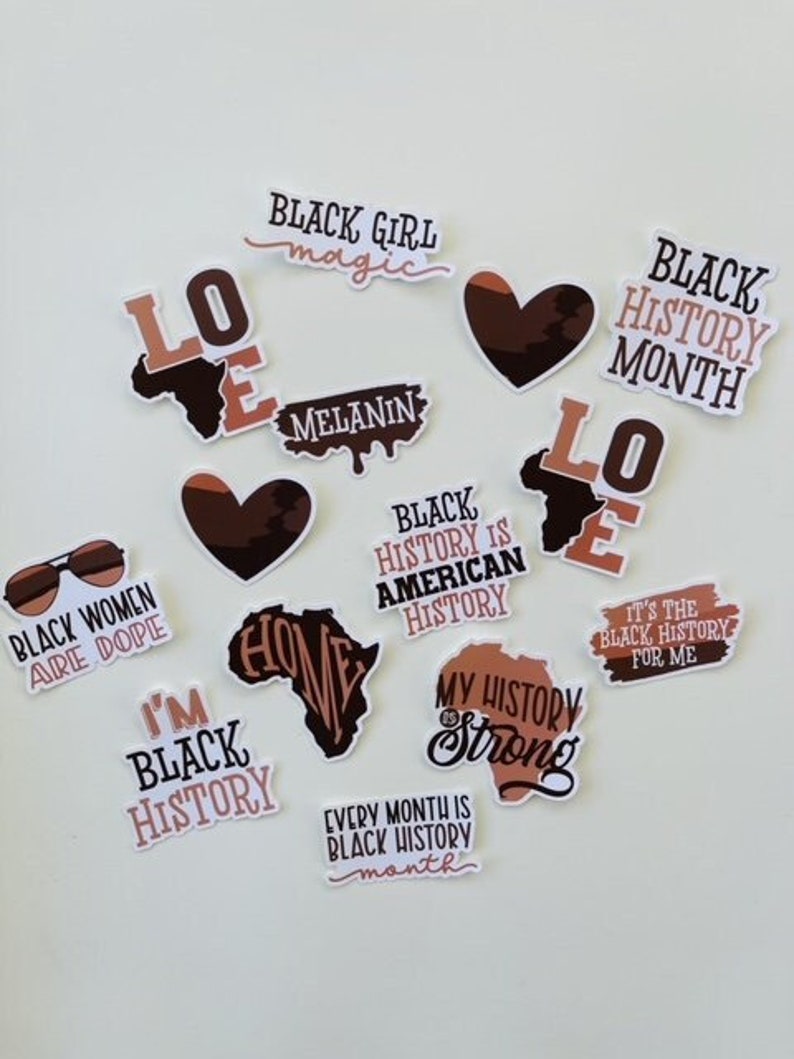 Black History Month Stickers African American Quotes Sticker - Etsy