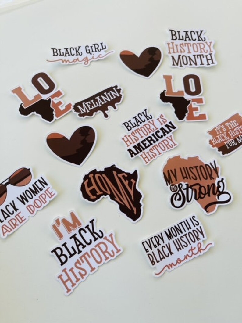 Black History Month Stickers African American Quotes Sticker - Etsy