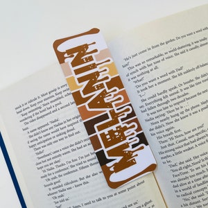 Melanin Drip Bookmark, Black Girl Page Divider, Bookish Gifts, Gift for ...